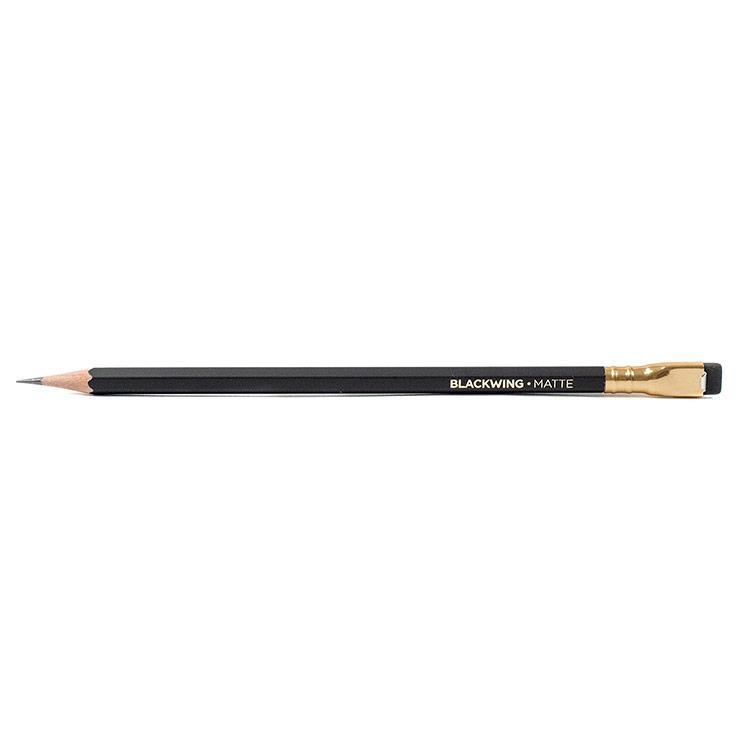 Blackwing Matte Graphite Pencils, 12 pack | Johnson String Instrument