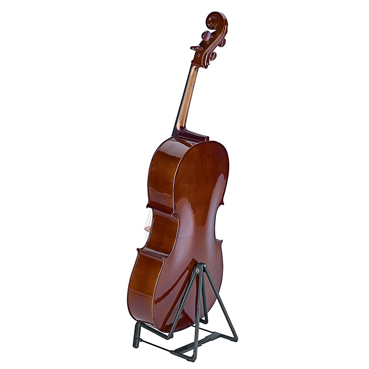 K&M 17580 Heli 2 Acoustic Guitar/Cello Stand, Black | Johnson String ...