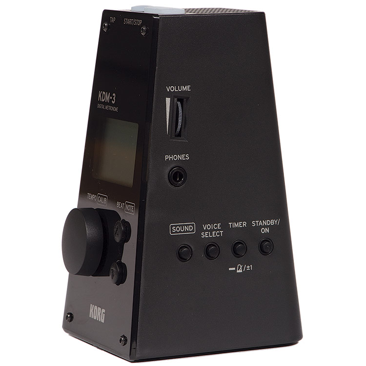 Korg KDM-3 Metronome, Black | Johnson String Instrument