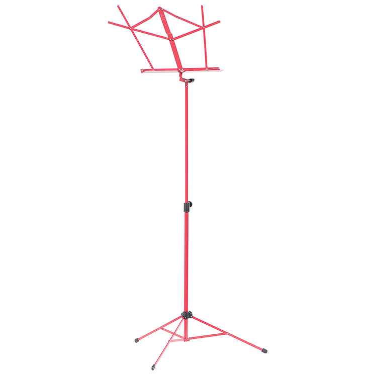 Hamilton KB900 Red Deluxe Folding Music Stand with Bag | Johnson String ...