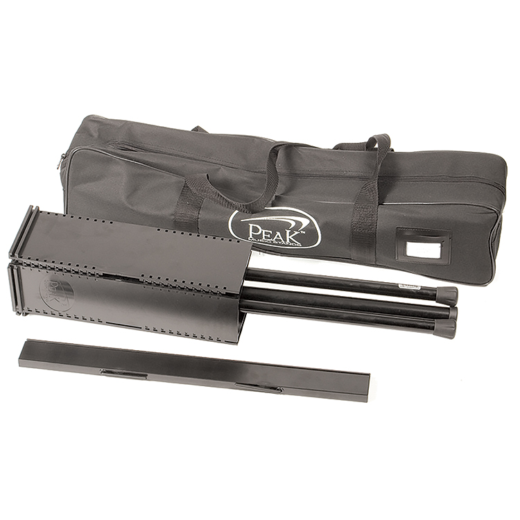 Peak SMS-20 Folding Music Stand with steel legs and carrying bag, Black ...