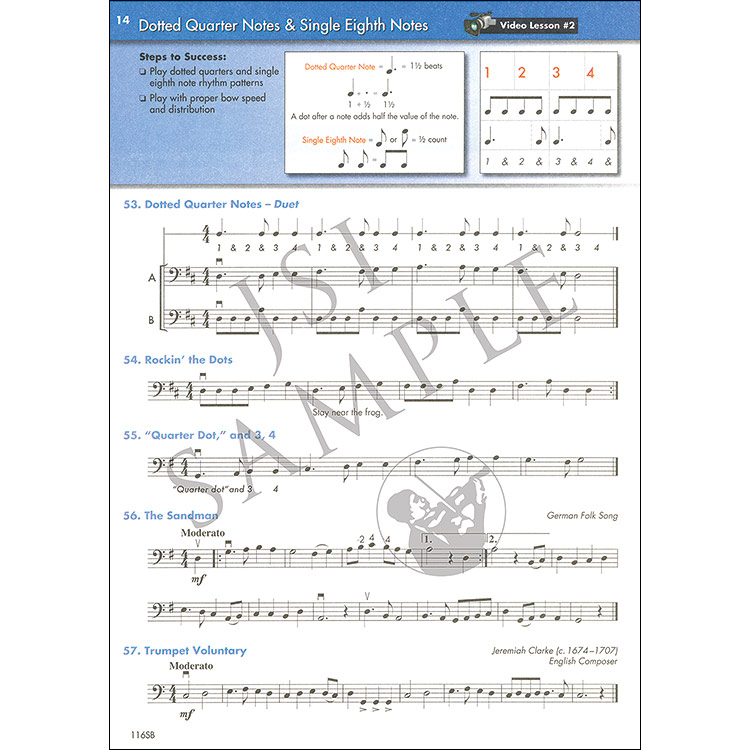 String Basics, Bass Book 2, with online audio access; Terry Shade and ...