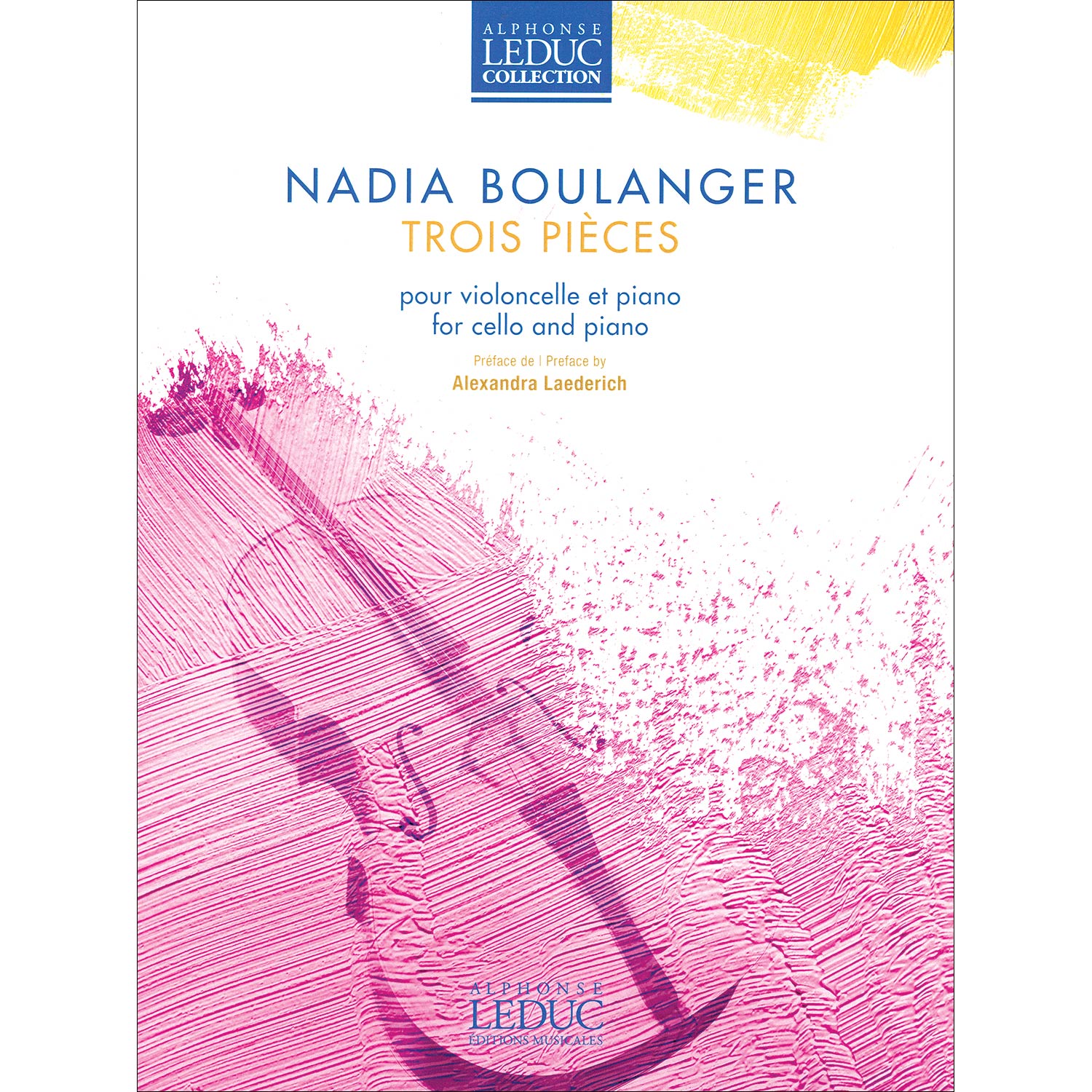 3 Pieces for cello and piano; Nadia Boulanger