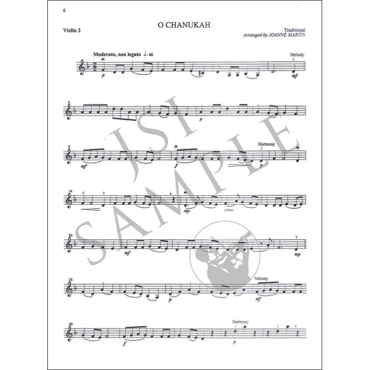 More Festive Strings, quartet/orch. violin II; Martin (Sum) | Johnson String Instrument