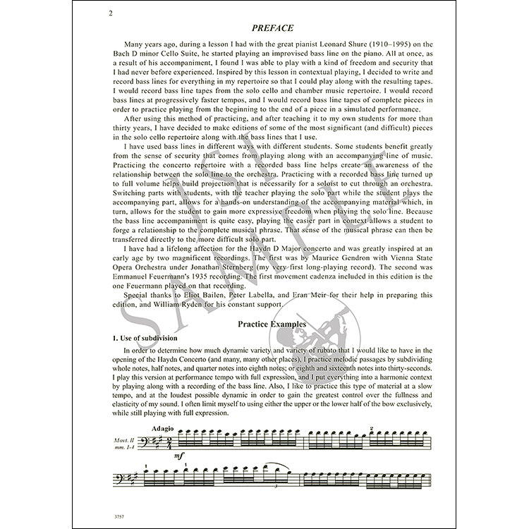 Concerto No. 2 in D Major, Hob.IIIb: 2 for cello with commentary ...