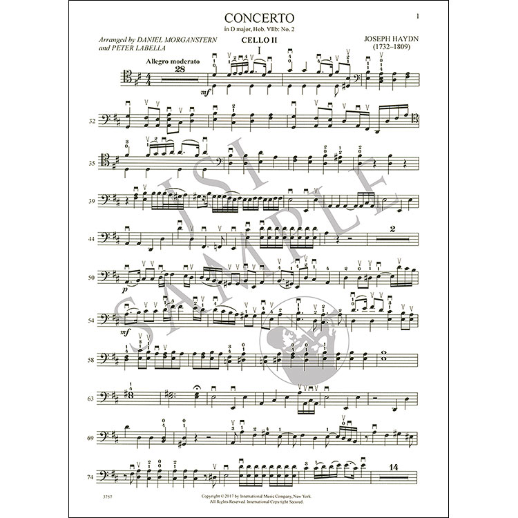 Concerto No. 2 in D Major, Hob.IIIb: 2 for cello with commentary ...
