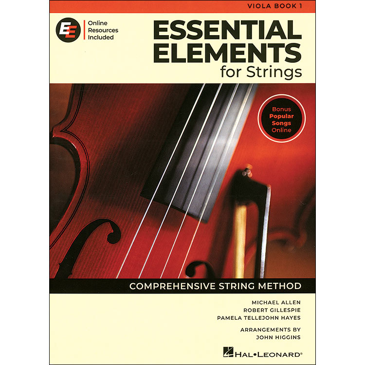 Essential Elements, Book 1 for viola (2025 edition); Allen | Johnson String Instrument