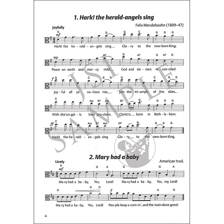Viola Time Christmas, book/CD; Kathy & David Blackwell (Oxford ...