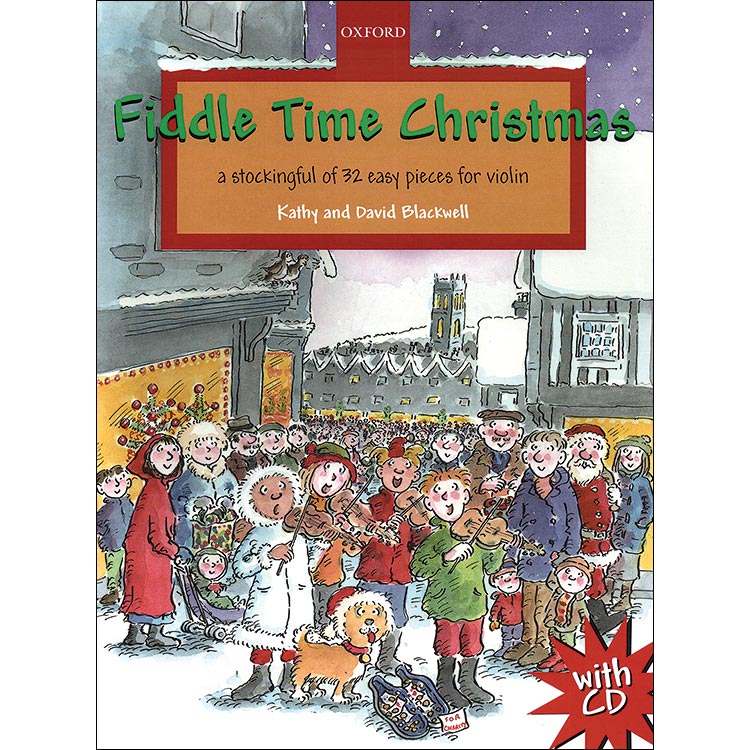 Fiddle Time Christmas, Book/CD; Kathy & David Blackwell (Oxford ...