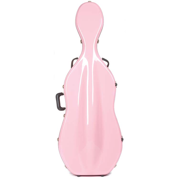 Bobelock 2000W Pink Fiberglass 4/4 Cello Case | Johnson String Instrument
