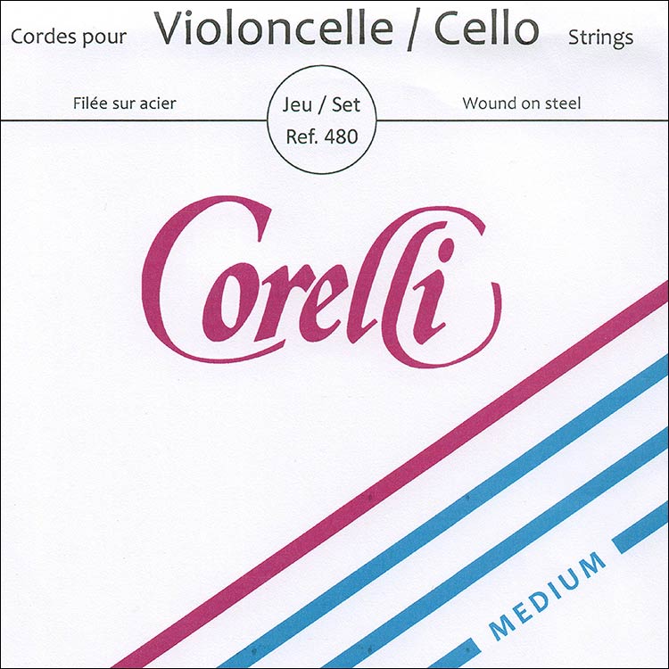 Corelli Cello String Set: Medium | Johnson String Instrument